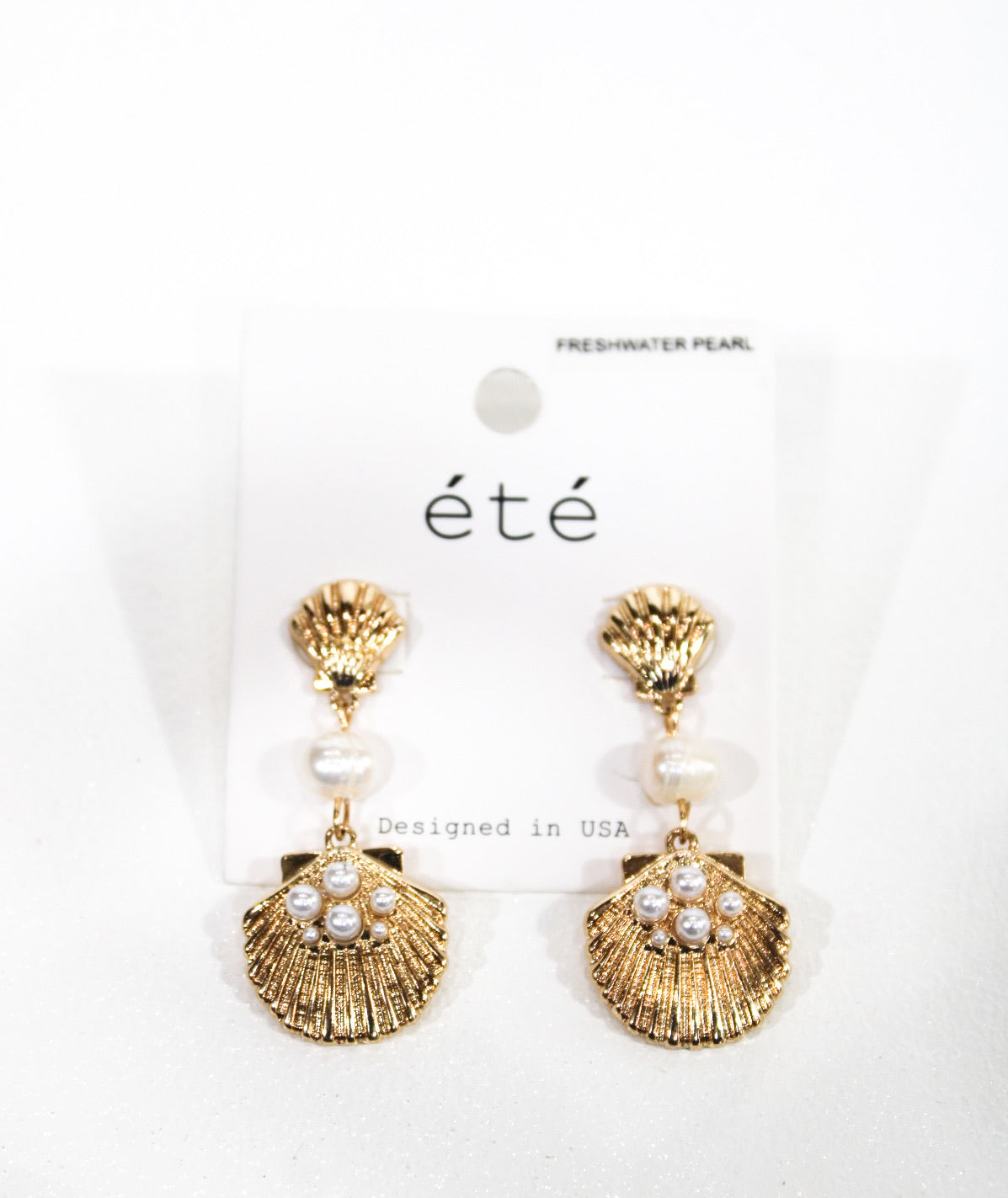 Sally Shell Earrings